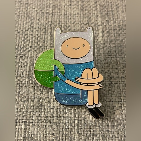 Source Unknown | Accessories | Adventure Time Character Glitter Blind ...